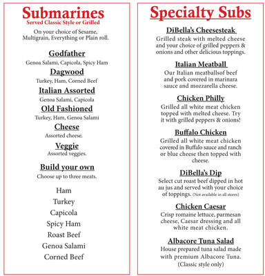 Dibella’s Old Fashioned Submarines - Auburn Hills, MI | Yelp