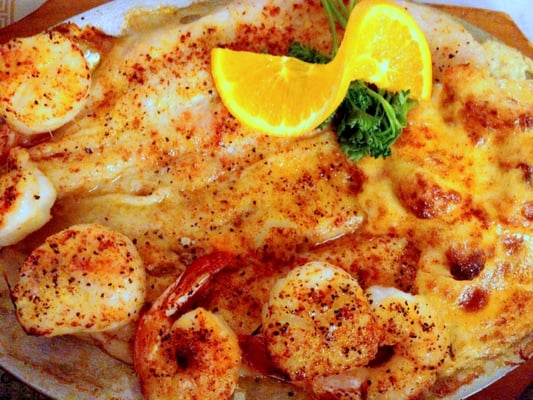 Broiled Seafood Platter Recipe